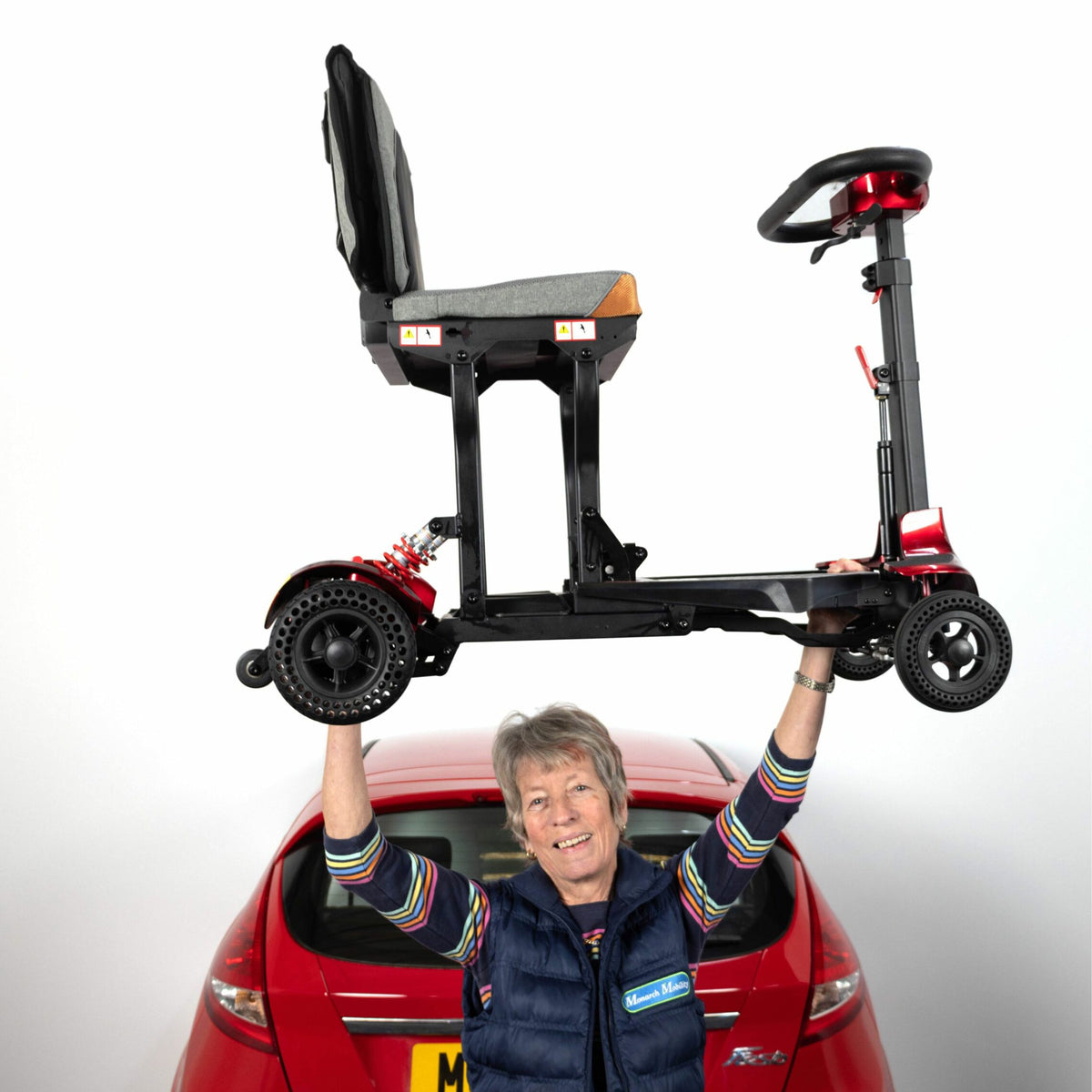 Monarch Genie Lightweight Folding Mobility Scooter - Only 16.85kg ...