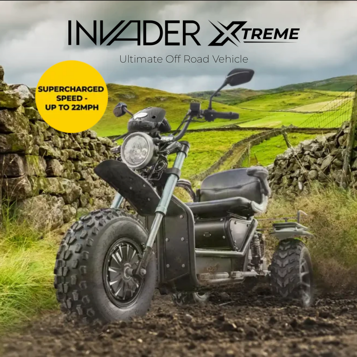 Scooterpac Invader Mobility Scooter (3-Wheeled) – Mobility Solutions Direct
